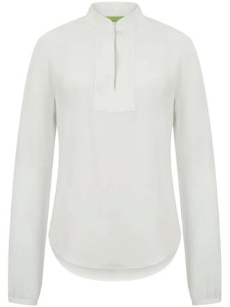 Shanghai Tang blouse Tang en soie - Blanc