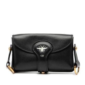 Dior Pre-owned Leder Umh&auml;ngetasche - - Pre-owned - Damen - Schwarzk - ONE SIZE