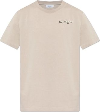 Off-white Homme, Tops, Beige, Taille: XL The Logo T-Shirt