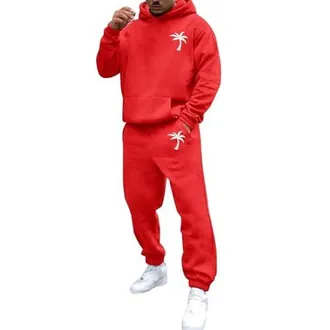 Generic Surv&ecirc;tement Homme Ensemble 2 Pi&egrave;ces Sweats &Agrave; Capuche et Pantalon de Sport Manches Longues Sportswear Survetement Hiver Casual Elegante Streetwear Tenu