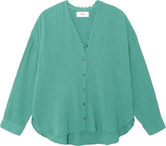 Xirena Blouse Reagan Gaze de Coton Xirena
