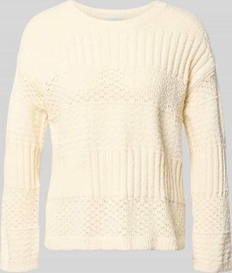 Pepe Jeans London Boxy Fit Strickpullover aus reiner Baumwolle Modell ALAYA