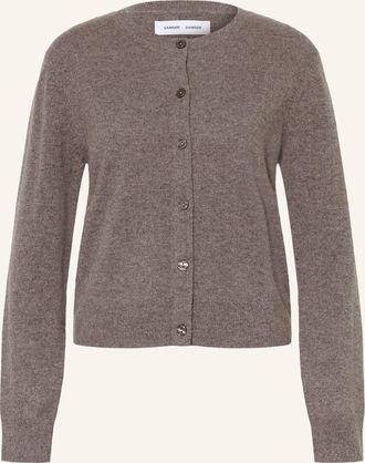 Sams&oslash;e & Sams&oslash;e Sams&oslash;e Sams&oslash;e Strickjacke Saboston Aus Cashmere grau