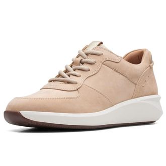 Clarks Damen Un Rio Sprint Sneaker, Light Sand Comb, 39.5 EU