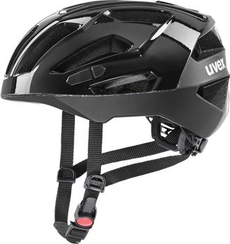 Uvex gravel x - sicherer Performance-Helm für Damen und Herren - individuelle Größenanpassung - optimierte Belüftung - all black - 52-57 cm