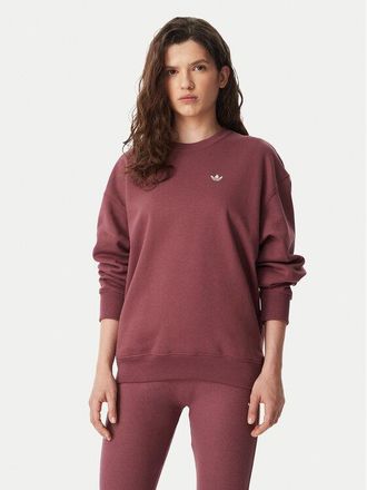 adidas Sweatshirt Essentials Crew Long Fleece Sweatshirt KT2279 Braun Regular Fit