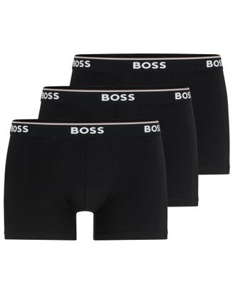 HUGO BOSS 3er Pack Boxer-Trunks mit Label-Bund in