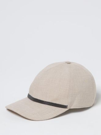Brunello Cucinelli Chapeau BRUNELLO CUCINELLI Femme couleur Beige