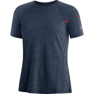 Gore Damen Laufshirt Vivid, 34, Marineblau