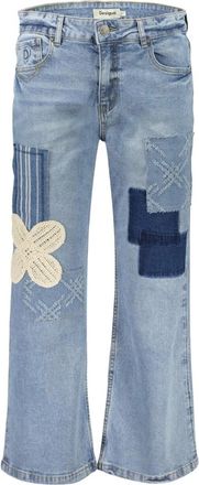 Desigual Femme, Jeans, Bleu, Taille: 46 FR Jeans droits