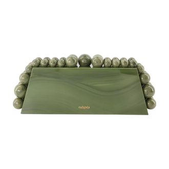 Cult Gaia Aurelia Wrislet Handbag - - Bags - Damen - Gr&uuml;n - ONE SIZE