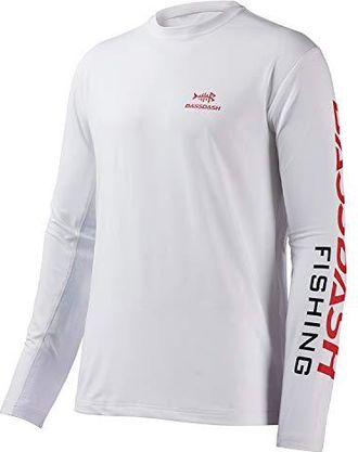 Bassdash T-Shirts de pêche pour Hommes Protection Solaire UV UPF 50+ T-Shirt à Manches Longues