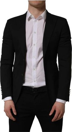 Dolce & Gabbana Homme, Vestes, Noir, Taille: XS Blazer Suit