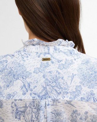 Barbour Langarmbluse Bluse Wisteria