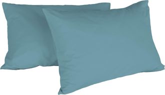 Italian Bed Linen Max Color Kissenbezugspaar, 100% Baumwolle, Öl