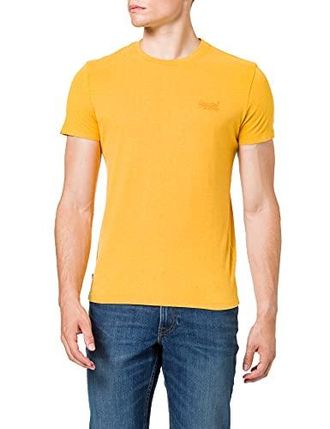 Superdry Vintage Logo EMB Tee T-Shirt, Tumeric Marl, XL Homme