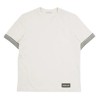 Moncler T-Shirts - - Tops - Damen - Wei&szlig; - S