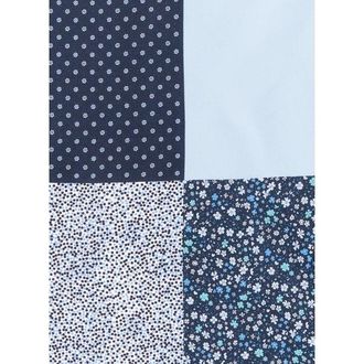 Au Printemps Paris Pochette de costume &agrave; motif