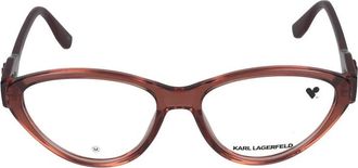 Karl Lagerfeld Femme, Accessoires, Multicolore, Taille: 54 MM Kl6109 Eyeglasses