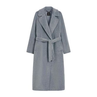 Max Mara Eleganter Alpakawollmantel - - Coats - Damen - Grau - M