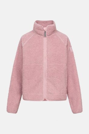 Derbe Derbe Damen Fleecejacke Kuschelby Rosa Teddy