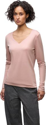 Street One Damen Shirt mit Herzausschnitt
