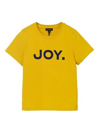 Marc Jacobs t-shirt à logo JOY - Jaune