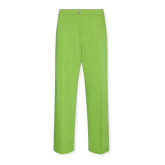 Elena Miro Cropped Gabardine Hose - - Trousers - Damen - Gr&uuml;n - 4XL