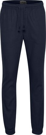 11 Project PROeyvind Herren Leinenhose Lange Stoffhose mit Kordeln Regular Fit, Größe:XL, Farbe:Insignia Blue (194010)