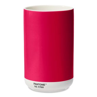 Pantone Porzellan Vase, inkl. Geschenkbox, 1000ml, Color of The Year (CoY) 2023: Viva Magenta 18-1750