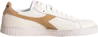 Diadora Unisex Game L Low Waxed Suede Pop Gymnastikschuh, Weiß Milch, 37 EU