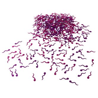 BESPORTBLE Partykonfetti Kaulquappen 3 St&uuml;ck Bunt Dekokonfetti f&uuml;r Hochzeiten Geburtstage Bastelprojekte Leichte Tischdeko f&uuml;r Valentinstag Mottopartys