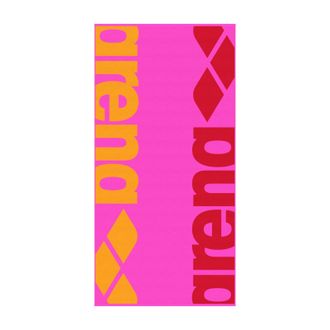 Arena LOGOTYPE VELOUR TOWEL Tg.One Size EU 940 - SKOCHING PINK One Size