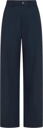Seventy Pantalon large - Femme - Pantalons - Bleu - Taille: 34 FR