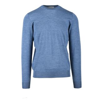 FILIPPO DE LAURENTIIS Pullover mit Rundhalsausschnitt - - Knitwear - Herren - Blau - 3XS