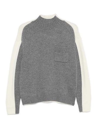 Semicouture Rundhalspullover - Grau