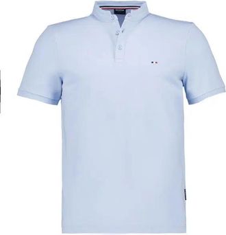 Daniel Hechter Herren Polo-Shirt blau Baumwoll-Piqu&eacute;