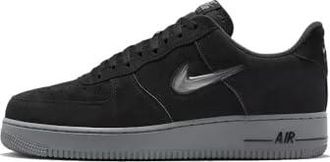 Nike Homme Air Force 1 Sneaker, Black Cool Grey, 44.5 EU