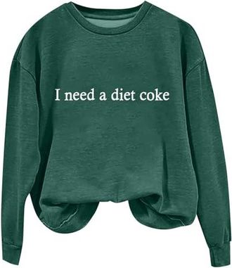 Generic Sweat-shirt pour femme - Imprim&eacute; graphique britannique - Haut surdimensionn&eacute; - Col rond - Manches longues - Automne - Hiver - D&eacute;contract&eacute; - Confortabl