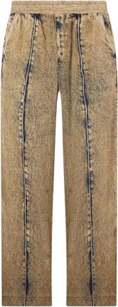 Diesel Homme, Jeans, Brun, Taille: S Pantalon ample et l&eacute;ger avec taille ajustable