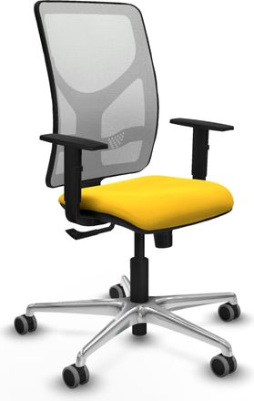 Piqueras y Crespo Stuhl mit verstellbaren Armlehnen, h&ouml;henverstellbare Lendenwirbelst&uuml;tze, ausgestattet mit 3 Positionen und Schneideschaum, mit Rollen von 65 mm, Parke