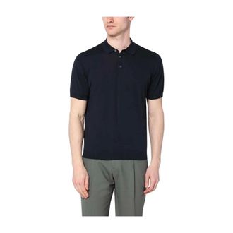 Drumohr Homme, Tops, Bleu, Taille: XL Polo Chemises