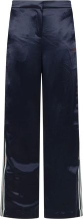 Off-white Femme, Pantalons, Multicolore, Taille: 36 FR Satin Wide Pants