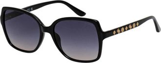 Guess Femme, Accessoires, Noir, Taille: 55 MM Lunettes de soleil