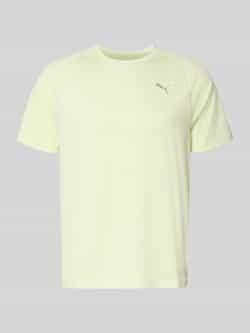 Puma T-Shirt mit Logo und Rundhalsausschnitt