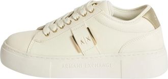 A|X Armani Exchange Femme, Chaussures, Blanc, Taille: 41 EU Baskets