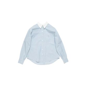 Acne Studios Montpellier Coqueline Hemd - - Blouses & Shirts - Damen - Blau - M
