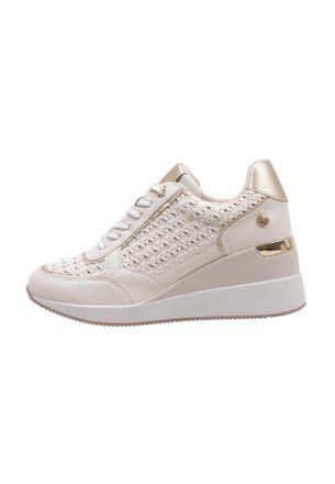 Xti Sportschuhe Sneaker Damen Beige - Bequeme und vielseitige Schuhe - Casual Mode - Modell 14393001 (Gr&ouml;&szlig;e 40)