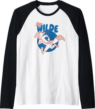 Disney Zootopia 2 Nick Wilde Stay Wild Raglan