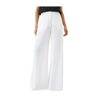 Access Fashion Wide Hosen - - Trousers - Damen - Wei&szlig; - L